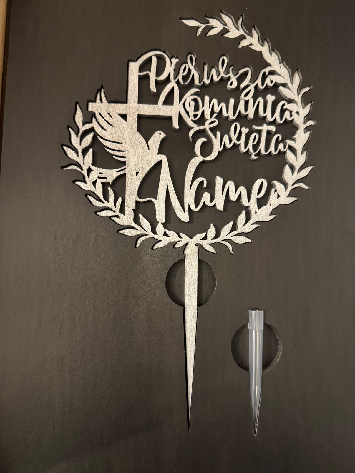 Custom First Holy Communion Cake Topper | Pierwsza Komunia Święta ...